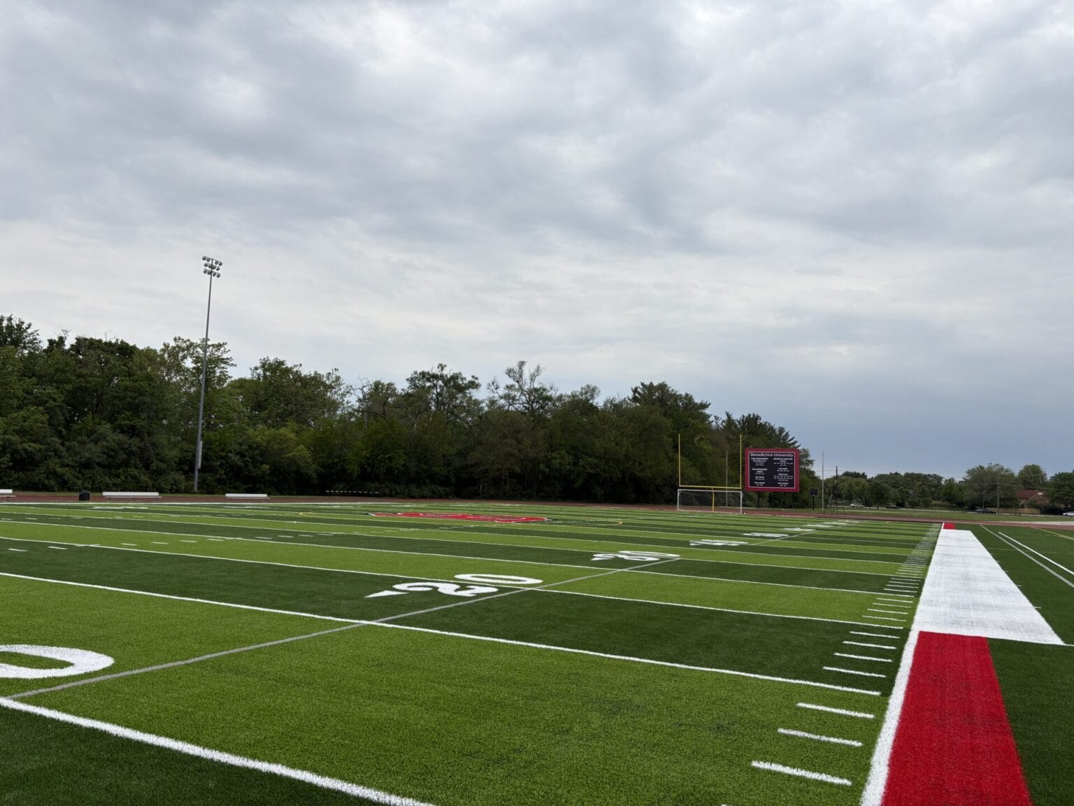 Benedictine University Unveils New Stadium Turf