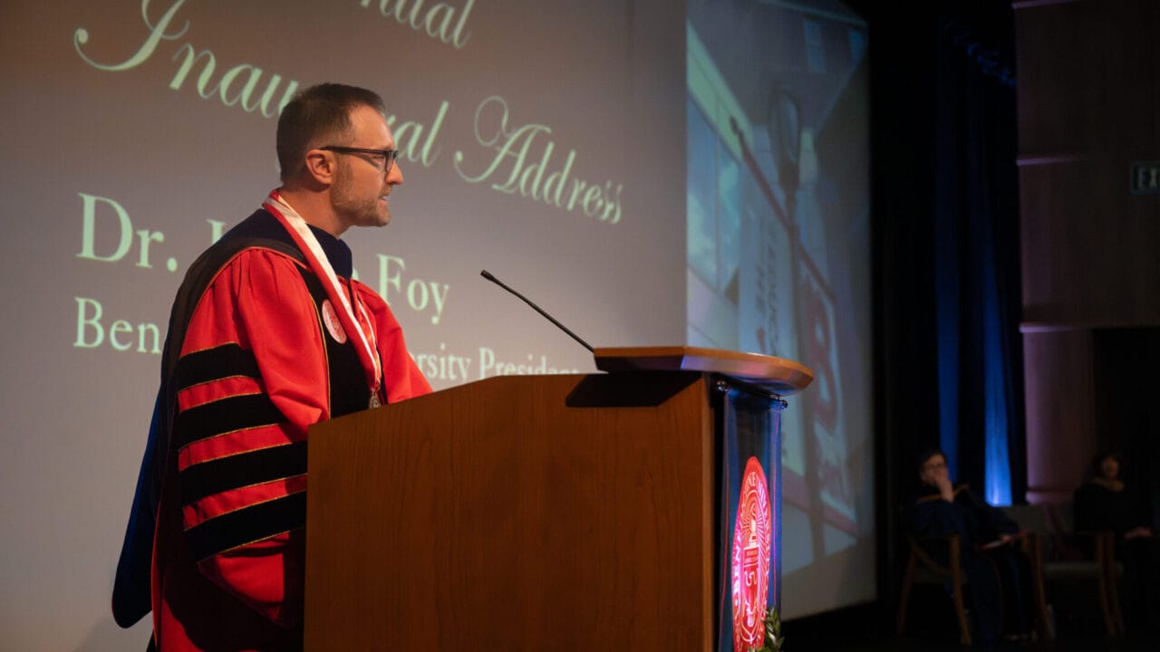 Benedictine University Inaugurates President Dr. Joseph J. Foy ...